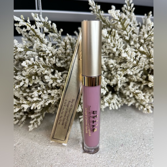 Stila | Makeup | Nib Stila All Day Shimmer Liquid Lipstick Baci Nude ...